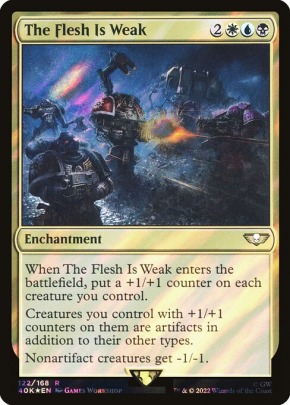 MTGNexus - The Flesh Is Weak from Warhammer 40,000 Commander