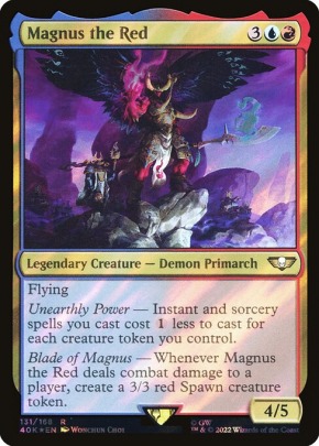 MTGNexus - Magnus the Red from Warhammer 40,000 Commander