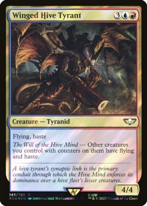 MTGNexus - Winged Hive Tyrant from Warhammer 40,000 Commander