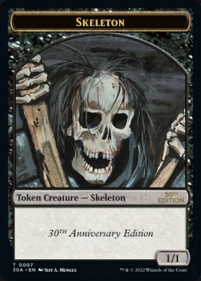 MTGNexus - Skeleton from 30th Anniversary Tokens