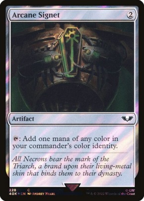 MTGNexus - Arcane Signet from Warhammer 40,000 Commander