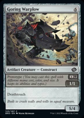 MTGNexus - Goring Warplow from The Brothers' War