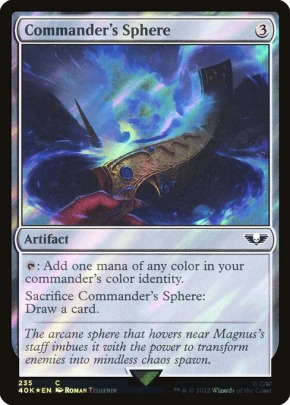 MTGNexus - Commander's Sphere from Warhammer 40,000 Commander