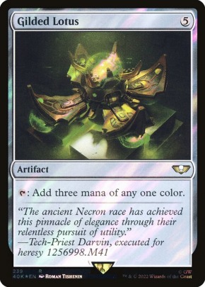 MTGNexus - Gilded Lotus from Warhammer 40,000 Commander