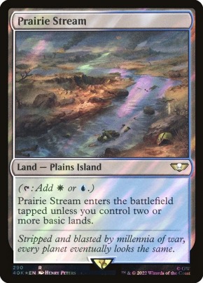 MTGNexus - Prairie Stream from Warhammer 40,000 Commander