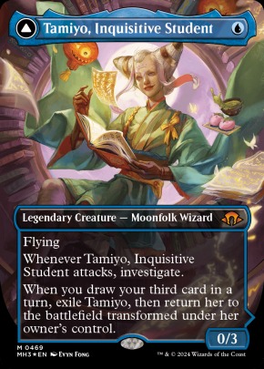 MTGNexus - Tamiyo, Inquisitive Student // Tamiyo, Seasoned Scholar from Modern Horizons 3