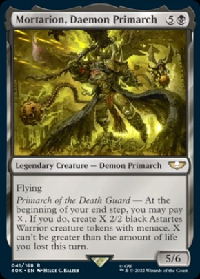 MTGNexus - Mortarion, Daemon Primarch from Warhammer 40,000 Commander