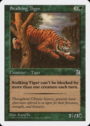 MTGNexus - Stalking Tiger from Portal Three Kingdoms