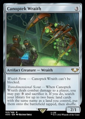 MTGNexus - Canoptek Wraith from Warhammer 40,000 Commander