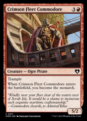 MTGNexus - Crimson Fleet Commodore from Commander Masters