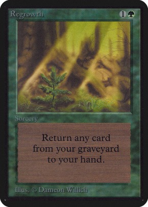 MTGNexus - Regrowth from Limited Edition Alpha