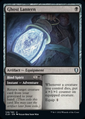MTGNexus - Ghost Lantern // Bind Spirit from Commander Legends: Battle for Baldur's Gate