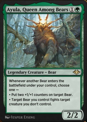 MTGNexus - Ayula, Queen Among Bears from Jumpstart: Historic Horizons