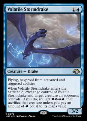 MTGNexus - Volatile Stormdrake from Modern Horizons 3
