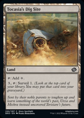 MTGNexus - Tocasia's Dig Site from The Brothers' War