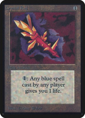 MTGNexus - Crystal Rod from Limited Edition Alpha