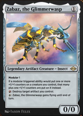 MTGNexus - Zabaz, the Glimmerwasp from Jumpstart: Historic Horizons