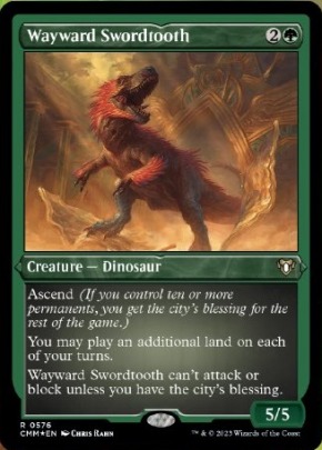 MTGNexus - Wayward Swordtooth from Commander Masters