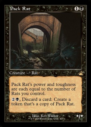 MTGNexus - Pack Rat from Ravnica Remastered