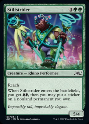 MTGNexus - Stiltstrider from Unfinity