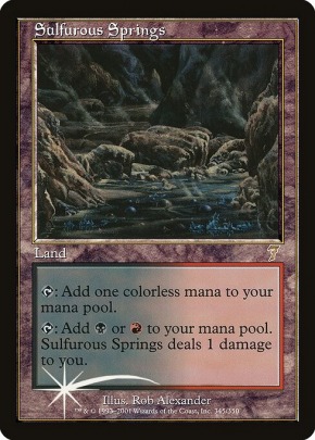 MTGNexus - Sulfurous Springs from Seventh Edition