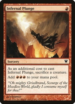 MTGNexus - Infernal Plunge from Innistrad