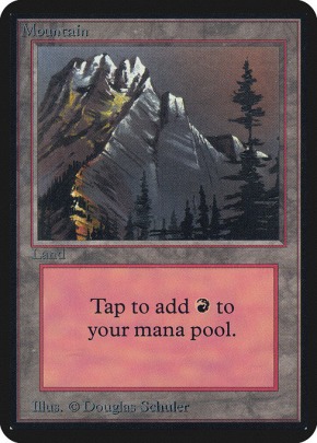 MTGNexus - Mountain from Limited Edition Alpha