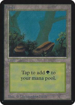 MTGNexus - Forest from Limited Edition Alpha