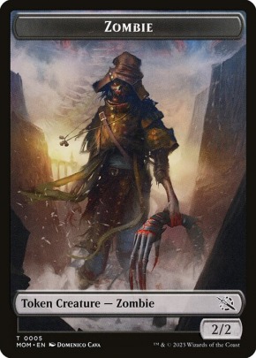 MTGNexus - Zombie from March of the Machine Tokens