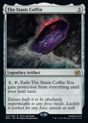 MTGNexus - The Stasis Coffin from The Brothers' War Promos