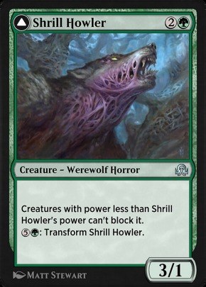 MTGNexus - Shrill Howler // Howling Chorus from Shadows over Innistrad ...