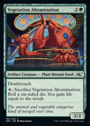 MTGNexus - Vegetation Abomination from Unfinity