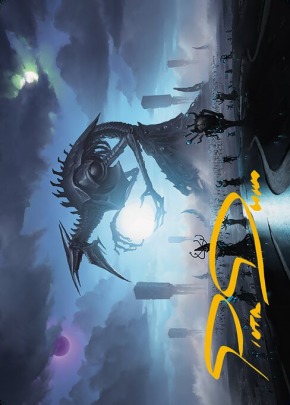 MTGNexus - Blue Sun's Twilight // Blue Sun's Twilight from Phyrexia: All Will Be One Art Series