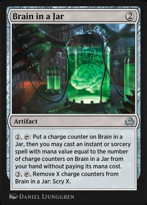 MTGNexus - Brain in a Jar from Shadows Over Innistrad Remastered