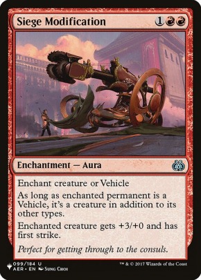 MTGNexus - Siege Modification from The List