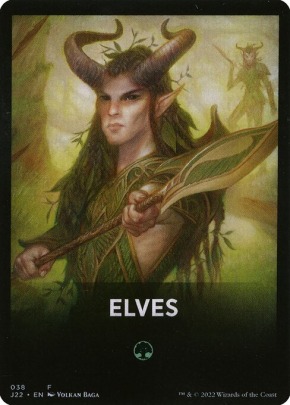 MTGNexus - Elves from Jumpstart 2022 Front Cards