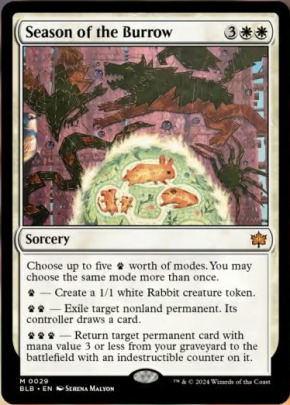 MTGNexus - Season of the Burrow from Bloomburrow