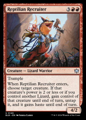 MTGNexus - Reptilian Recruiter from Bloomburrow