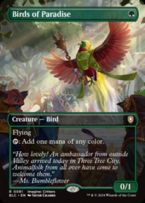 MTGNexus - Birds of Paradise from Bloomburrow Commander