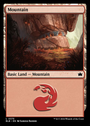 MTGNexus - Mountain from Bloomburrow