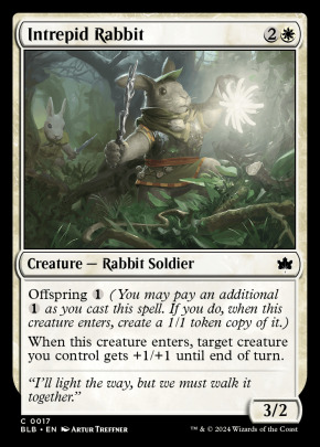 MTGNexus - Intrepid Rabbit from Bloomburrow