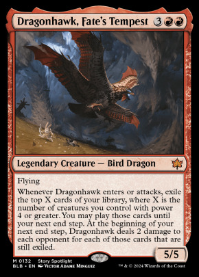 MTGNexus - Dragonhawk, Fate's Tempest from Bloomburrow