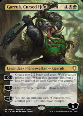MTGNexus - Garruk, Cursed Huntsman from Bloomburrow Commander