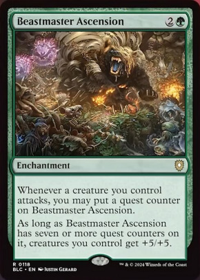 MTGNexus - Beastmaster Ascension from Bloomburrow Commander