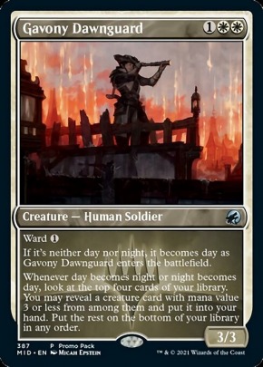 MTGNexus - Gavony Dawnguard from Innistrad: Midnight Hunt