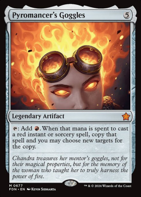 MTGNexus - Pyromancer's Goggles from Foundations