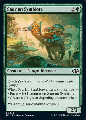 MTGNexus - Saurian Symbiote from Foundations Jumpstart