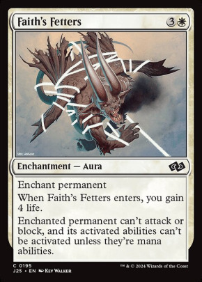 MTGNexus - Faith's Fetters from Foundations Jumpstart