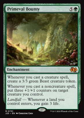 MTGNexus - Primeval Bounty from Foundations Jumpstart