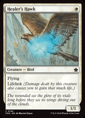 MTGNexus - Healer's Hawk from Foundations